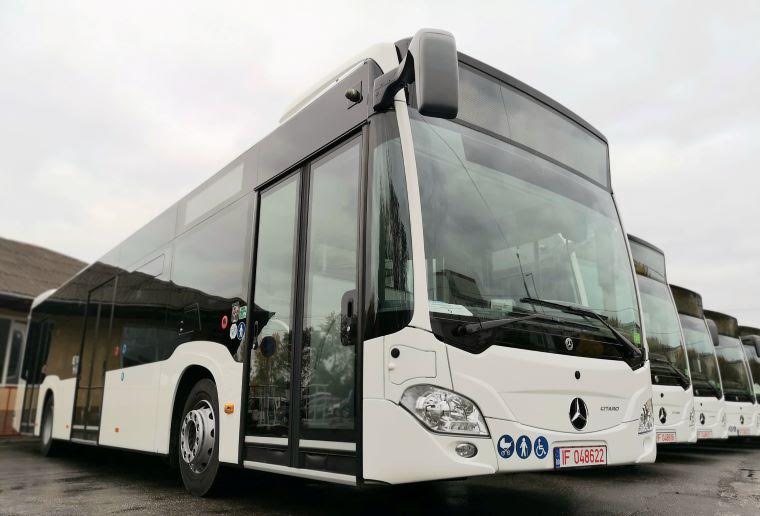 Noi modernizări în transportul public târgoviștean. Încă 12 autobuze ...