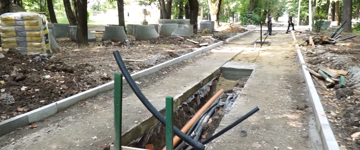 Parcul Central Pucioasa, în transformare radicală pe bani europeni ...