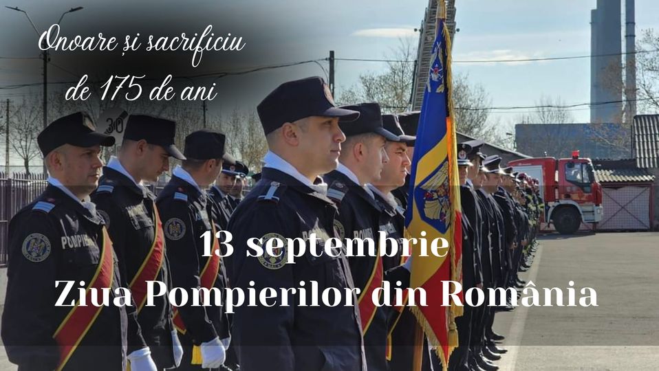Alături de pompieri, la ceas de sărbătoare! ISU Dâmbovița, manifestări ...