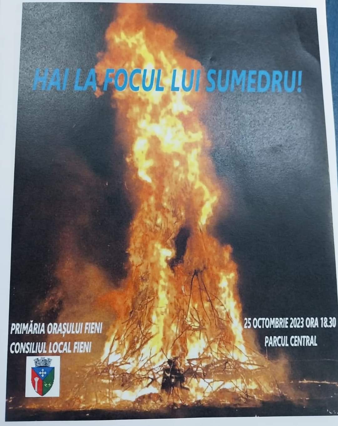 Focul lui Sumedru se aprinde, miercuri seara, la Fieni! Tradiția este ...