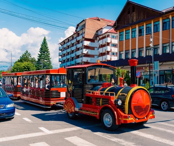 Trenulețul turistic, pus din nou în mișcare la Pucioasa! Ineditul ...