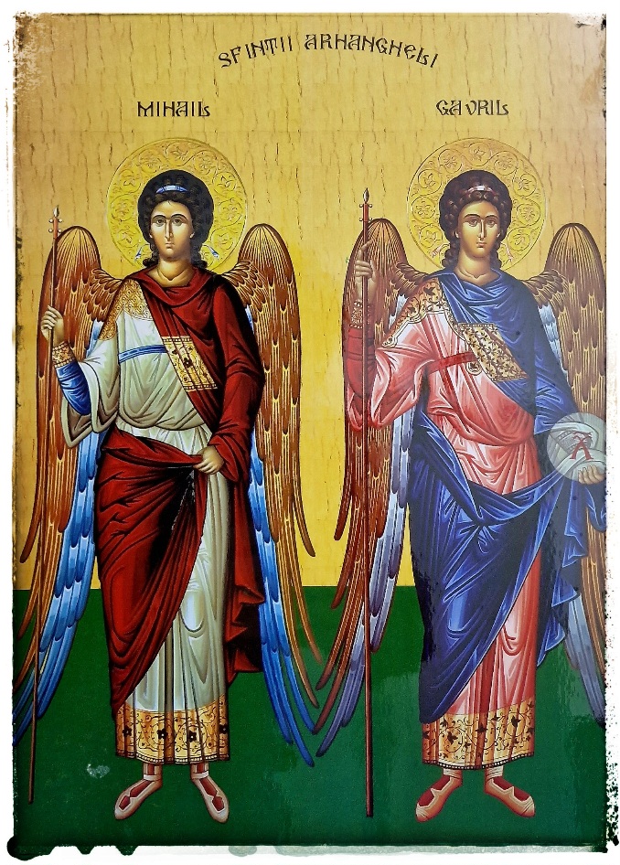 Sfinţii Arhangheli Mihail şi Gavriil, ocrotitori spirituali ai ...